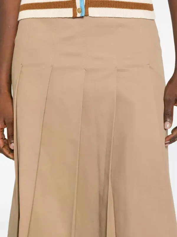 NINA 14.7 Pleated A-line Skirt