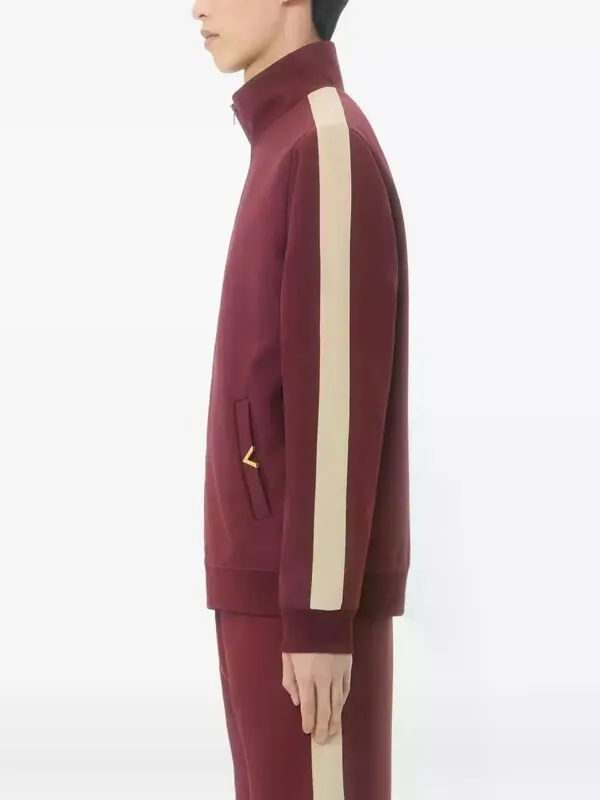Valentino Garavani Nylon Zip-up Sweatshirt