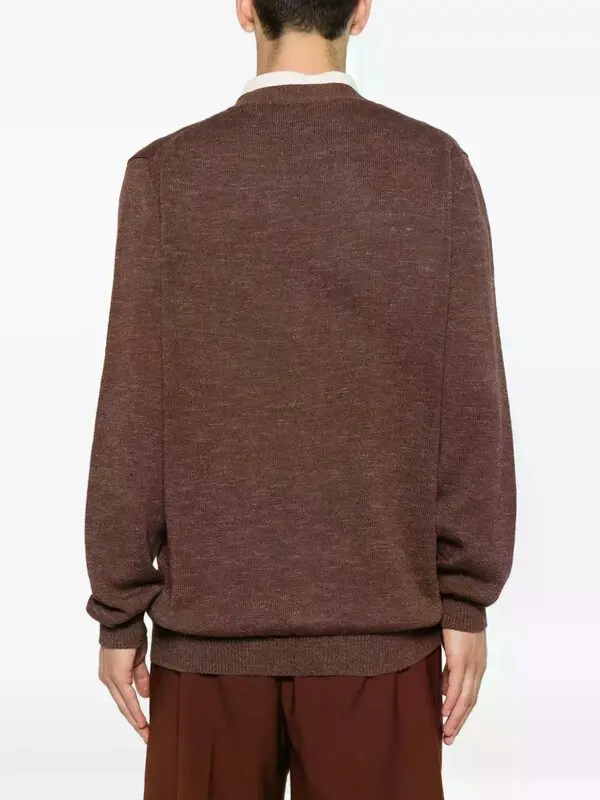 JEORDIE'S V-neck Button-up Cardigan