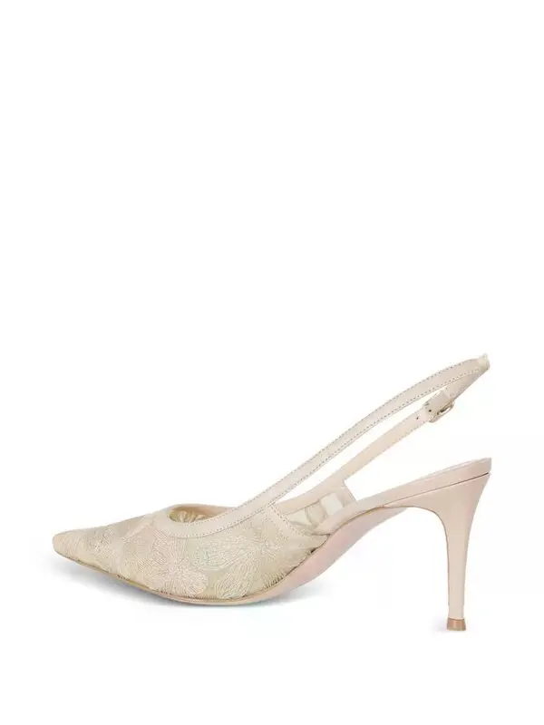 Roberto Festa Sirla Pumps With Floral Embroidery
