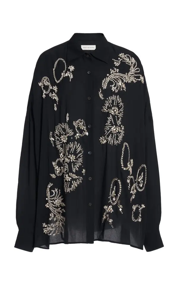 Dries Van Noten Embroidered Shirt