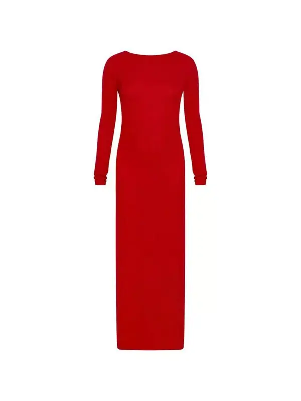 Marella Cut-out Long-sleeve Maxi Dress