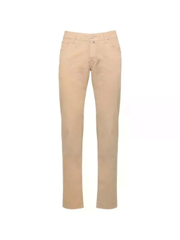 Jacob Cohen Logo Patch Straight-leg Trousers