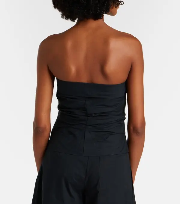 Proenza Schouler Maisy Tube Top - Black