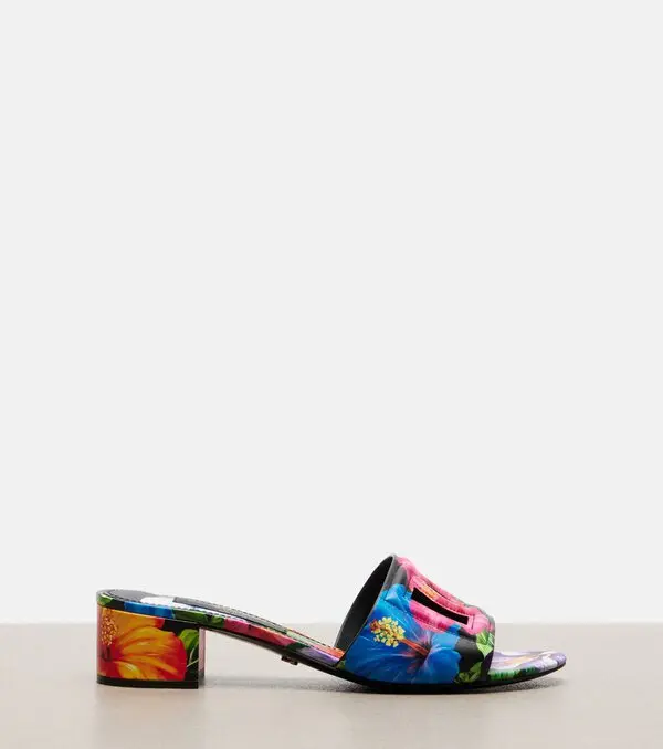 Dolce & Gabbana Karol Dg Floral Mules