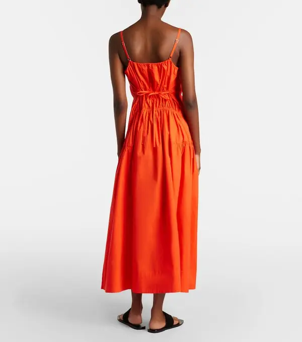 Proenza Schouler White Label Cotton-blend Maxi Dress