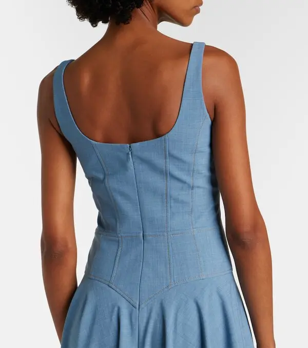 EMILIA WICKSTEAD Harmoni Midi Dress