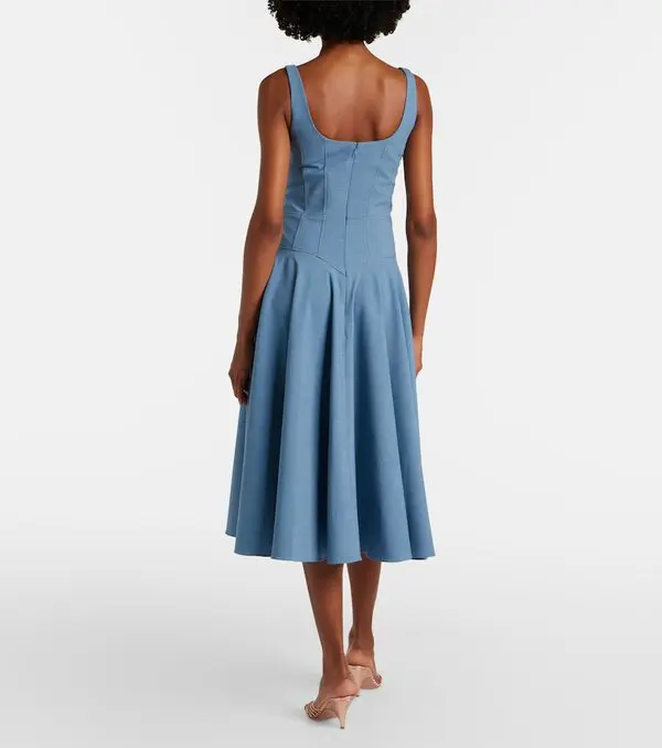 EMILIA WICKSTEAD Harmoni Midi Dress