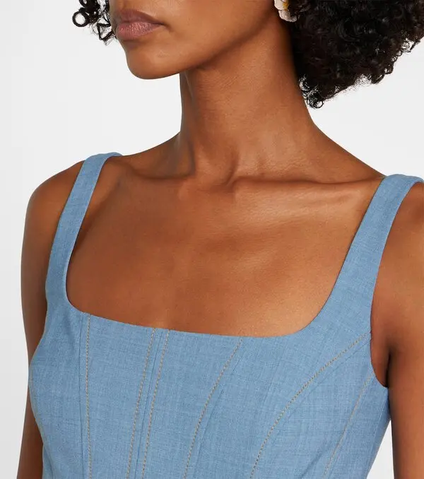 EMILIA WICKSTEAD Harmoni Midi Dress