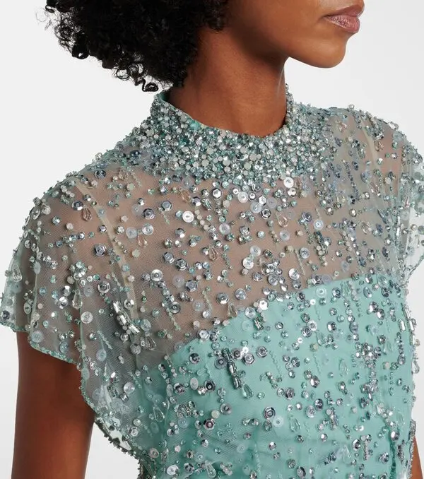 Jenny Packham Embellished Gown