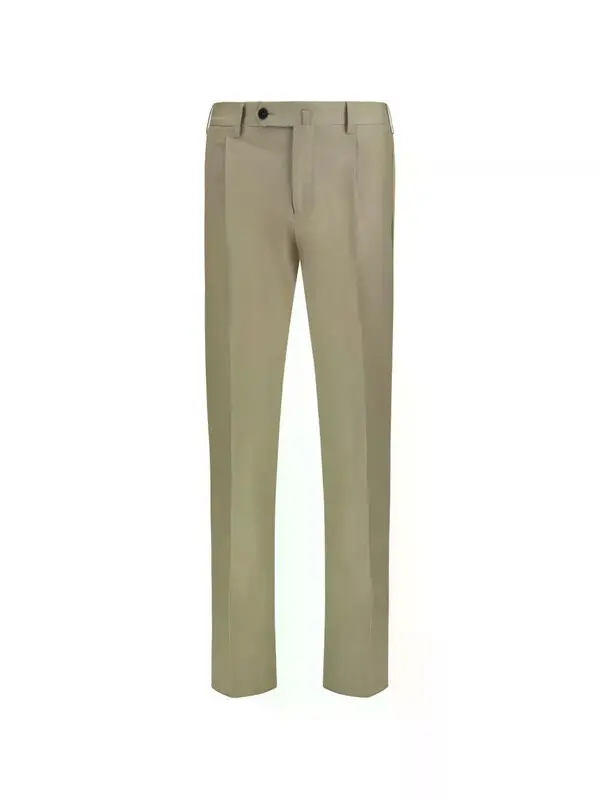 GERMANO 1952 Tailored Straight-leg Trousers - Neutrals
