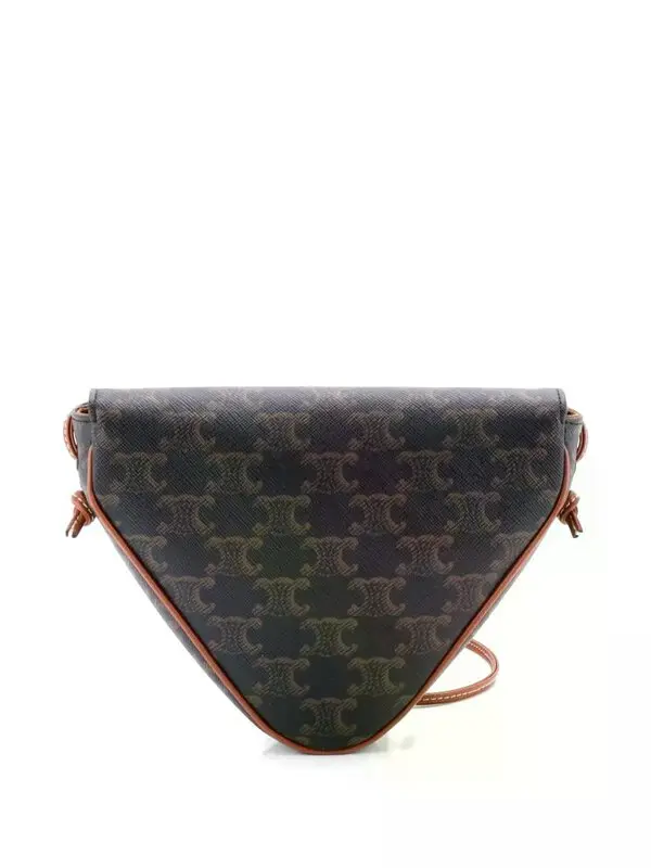Celine Triomphe Coated Canvas Crossbody Bag