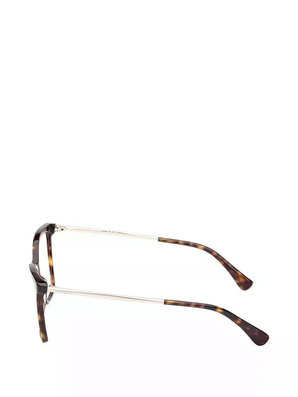 Max Mara Square Frame Eyeglasses - Brown