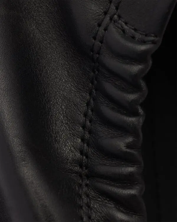 Prada Speedrock Leather Loafers - Black
