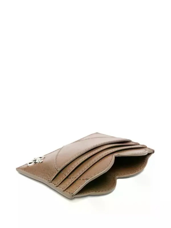 VIVIENNE WESTWOOD Orb Heart-patch Card Holder - Brown