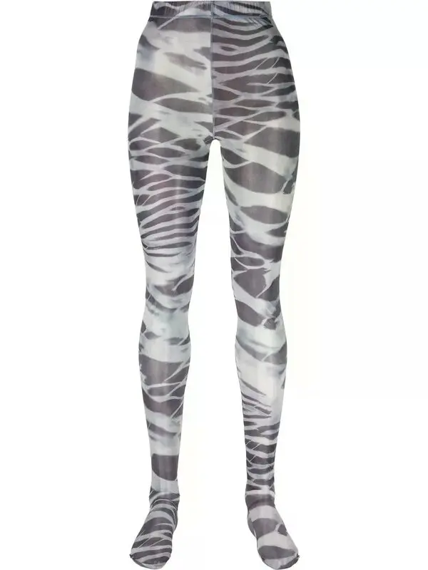 DIESEL® Zebra-print Leggings