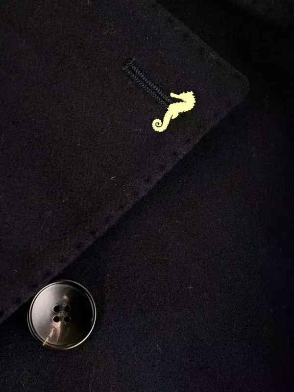 GUARINUCCI Double-breasted Buttoned Coat