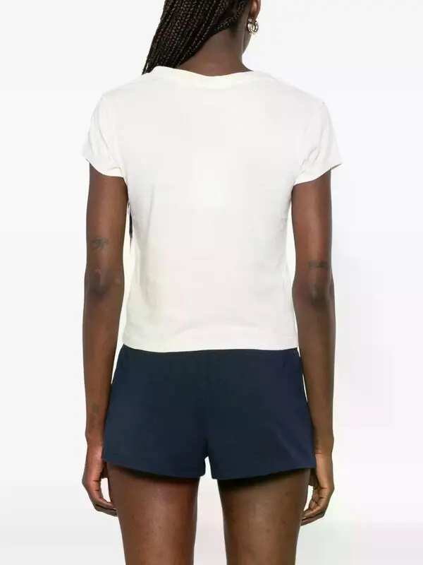SPORTY & RICH Poly Logo-print T-shirt
