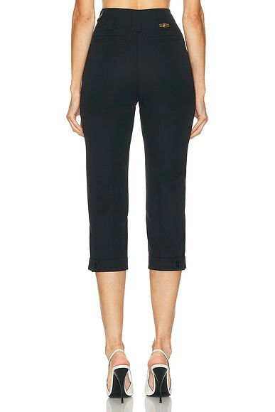 Versace Wool Capri Pant