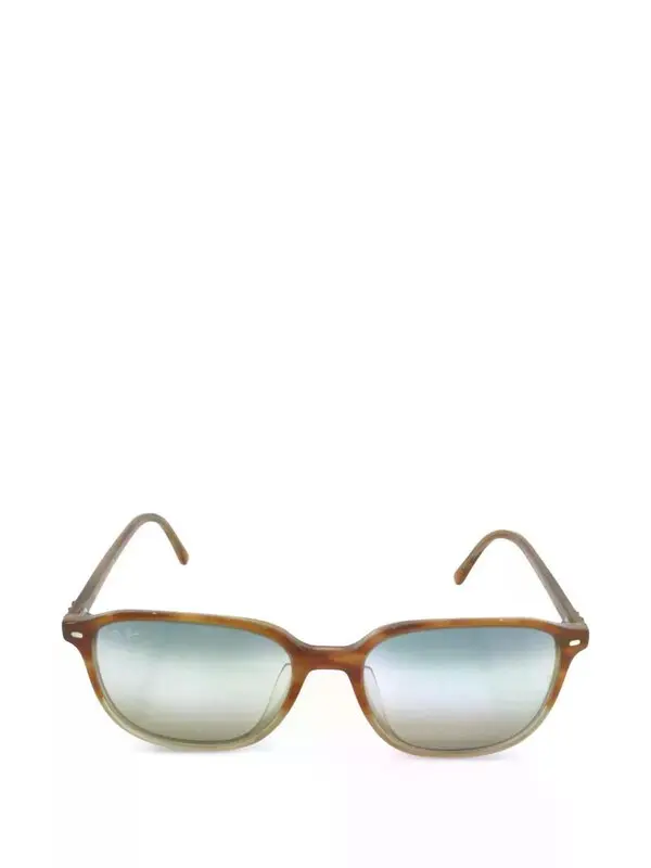 Ray-ban Leonard Square-frame Sunglasses - Brown