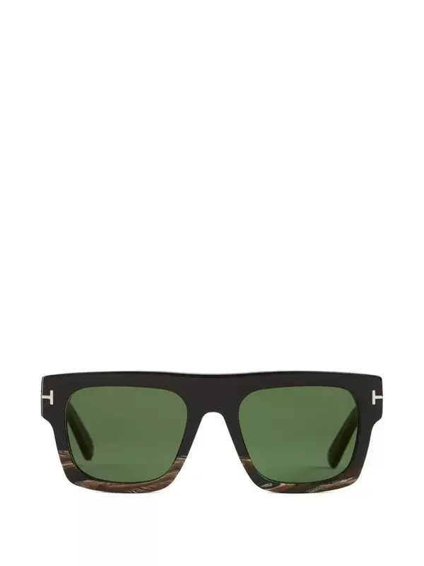 TOM FORD Icon Square-frame Sunglasses - Black