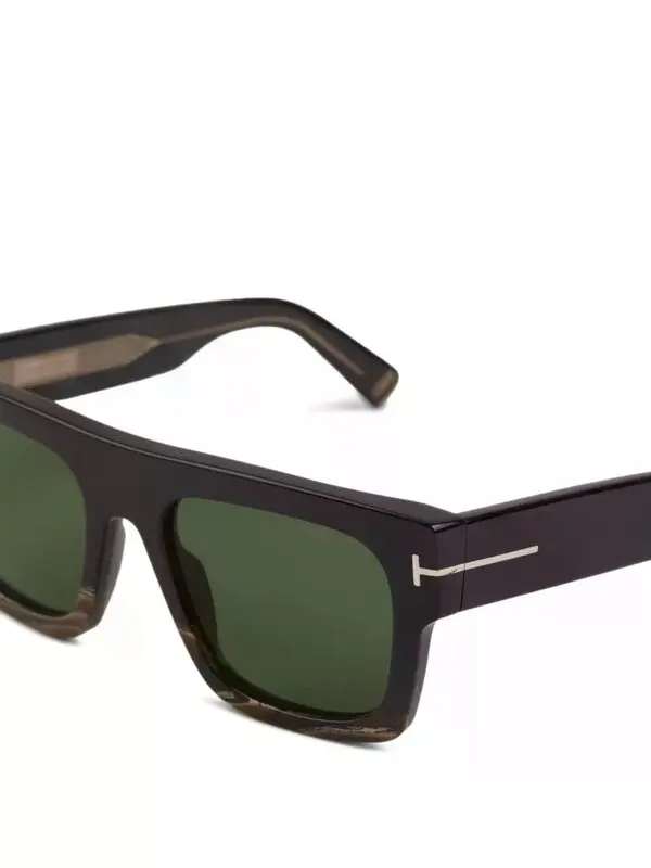 TOM FORD Icon Square-frame Sunglasses - Black