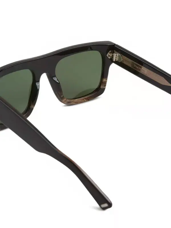 TOM FORD Icon Square-frame Sunglasses - Black