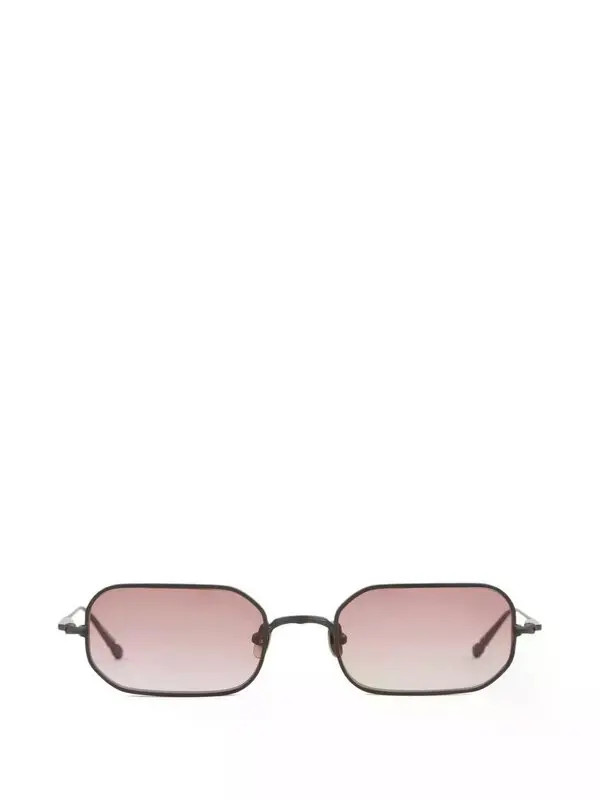 Matsuda Titanium Oval-frame Sunglasses - Black