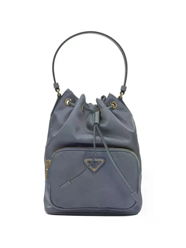 Prada Re-nylon Bucket Bag - Blue