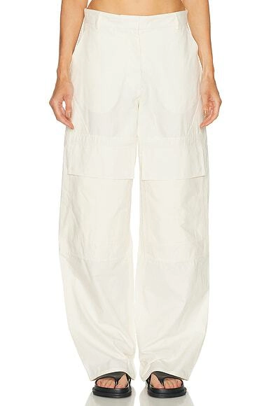 Stella McCartney Washed Cotton Cargo Trouser