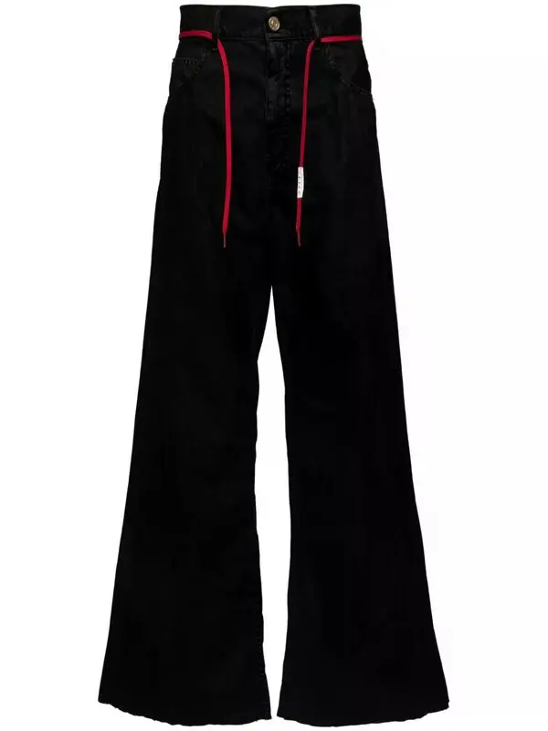 Marni Drawstring Flared Trousers