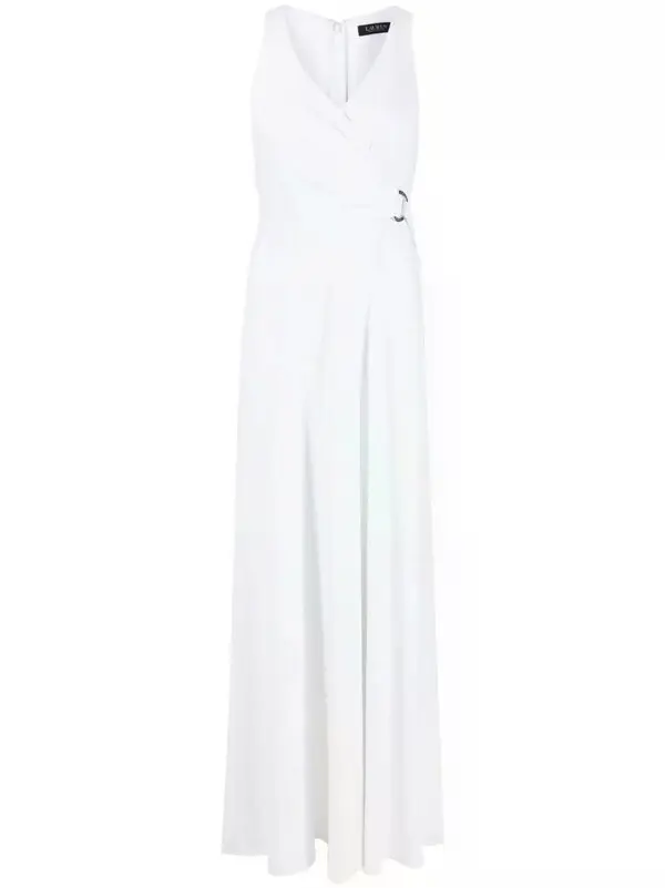 Ralph Lauren Stretch Wrap Dress - White