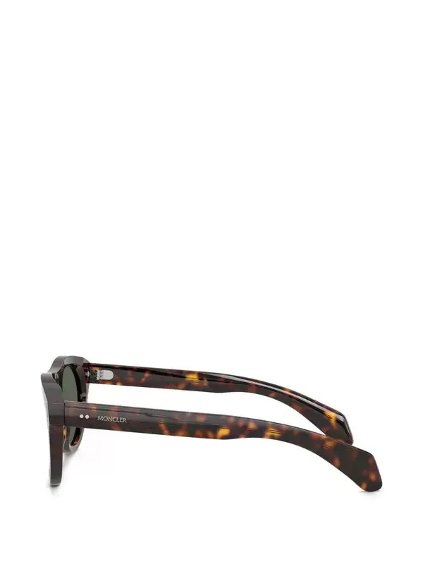 Moncler Tortoiseshell-effect Sunglasses - Brown