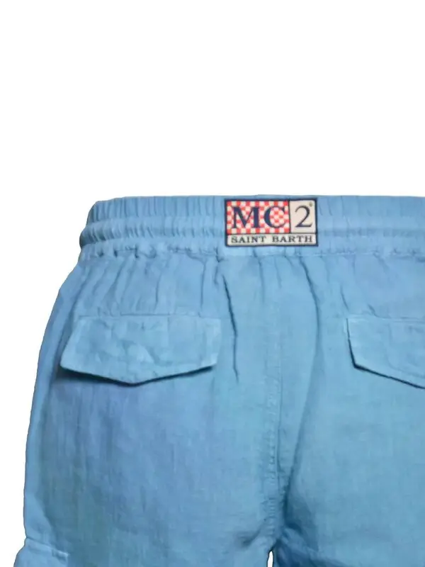 MC2 SAINT BARTH Marseille Cargo Shorts - Blue