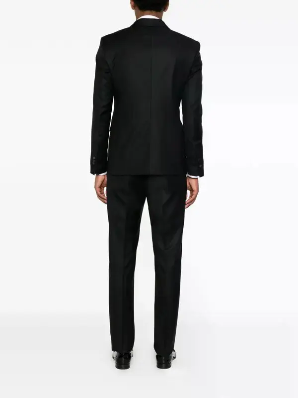 Tagliatore Double-breasted Suit - Black