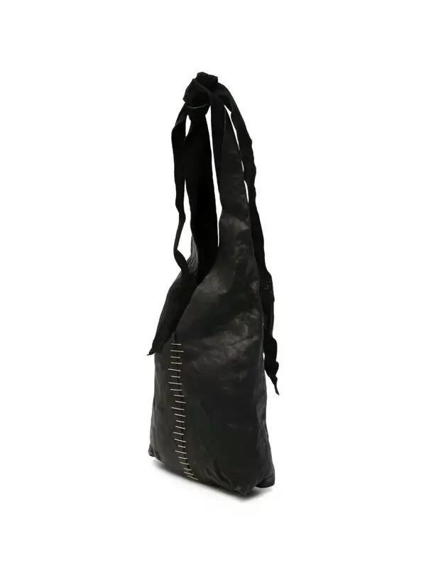 MA+ Staple Detail Leather Tote Bag