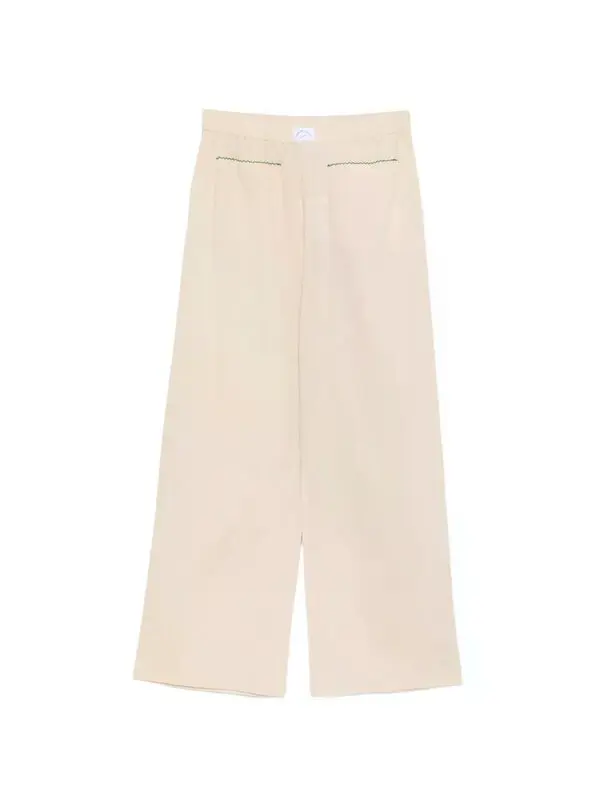 Maison Labiche Beige Patch Pockets Trousers