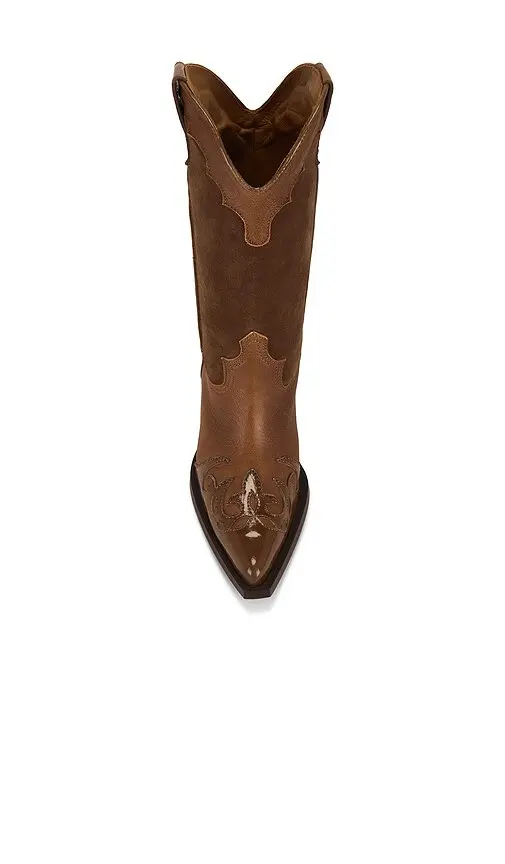 TORAL Western Boot With Patent Leather Detail
