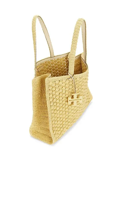 Tory Burch Ella Hand Crocheted Tote Bag - Neutral