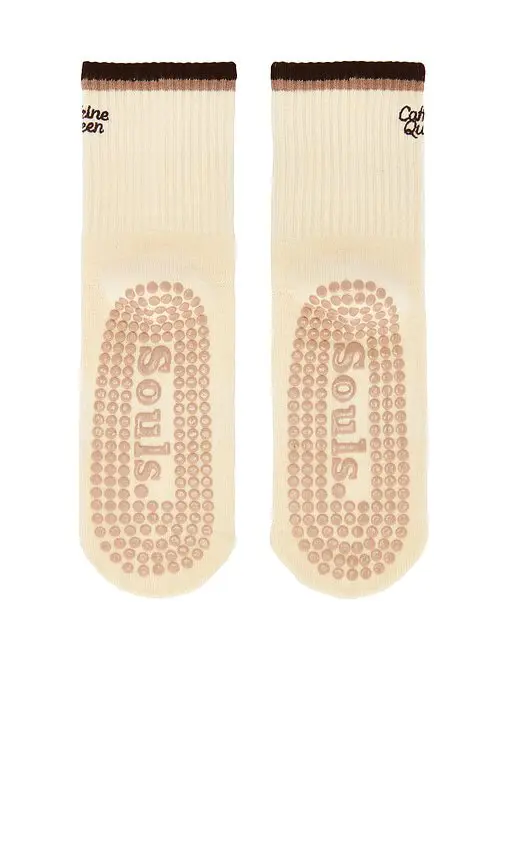 SOULS. Caffeine Queen Crew Socks