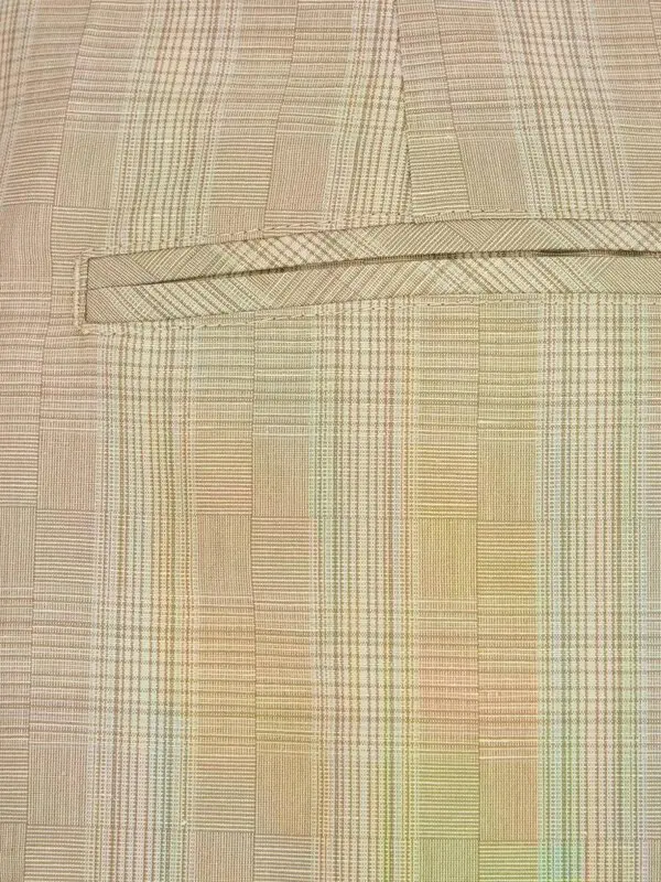 Iceberg Belted Check-pattern Trousers