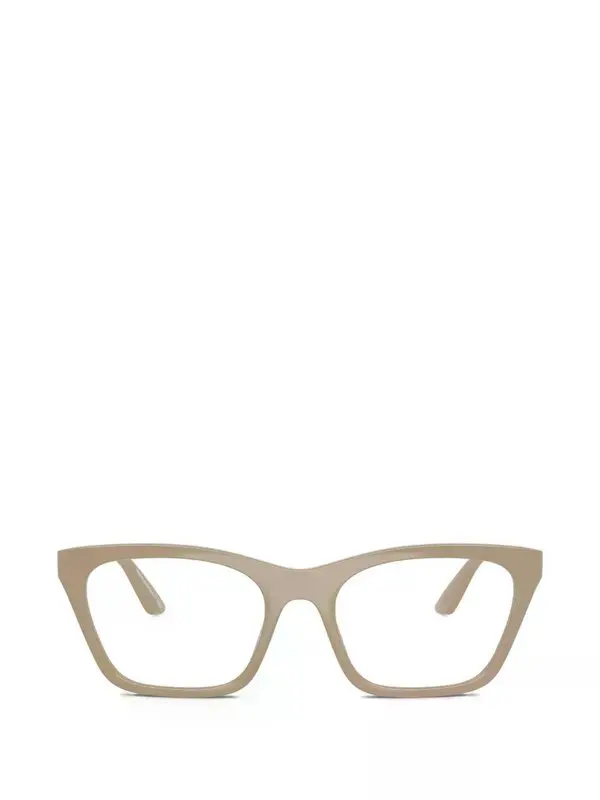 Emporio Armani Cat Eye Eyeglasses - Neutrals