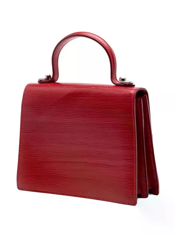 LOUIS VUITTON Epi Sevigne Satchel - Red