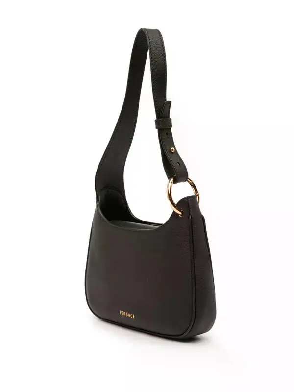 Versace Leather La Medusa Shoulder Bag