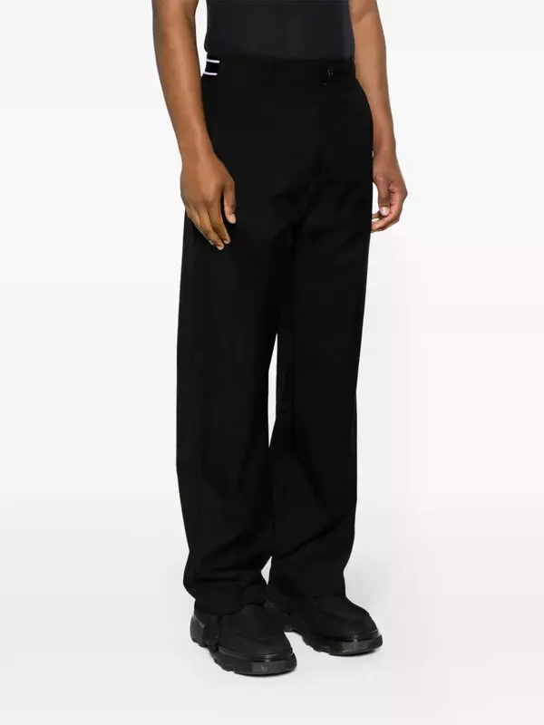 Marni Logo-jacquard Wool Trousers