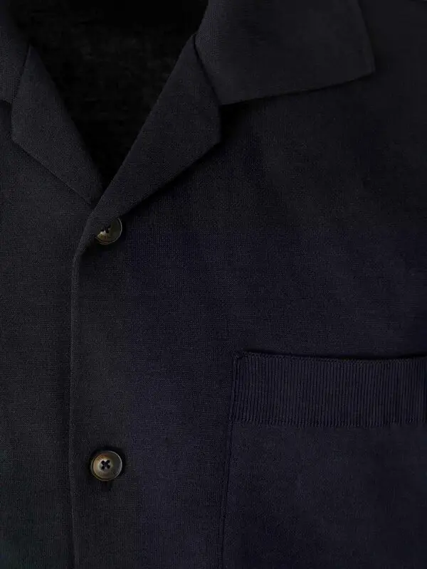 Herno Short-sleeve Chest-pocket Shirt