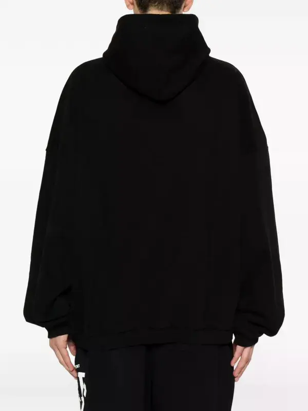 REPRESENT Owners Logo-print Hoodie - Black