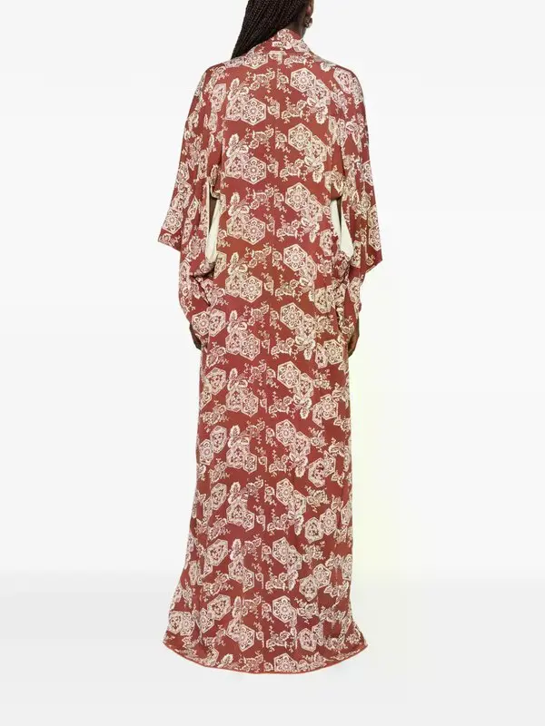 A.N.G.E.L.O. VINTAGE CULT 1990s Floral Print Kimono