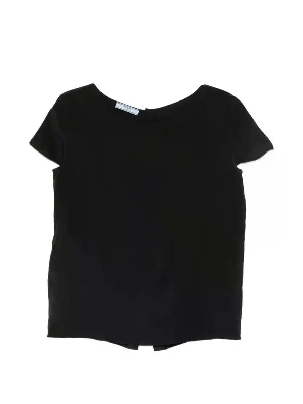 Prada 2000s Button-back Blouse