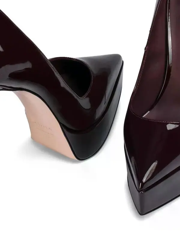 LE SILLA 140mm Uma Patent Leather Heeled Pumps